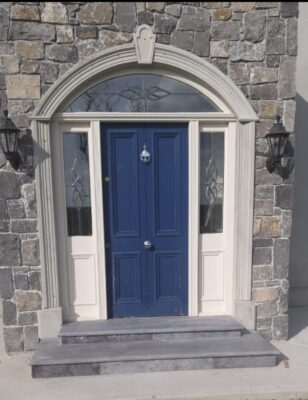 Limestone Steps - Browne Bros Concrete